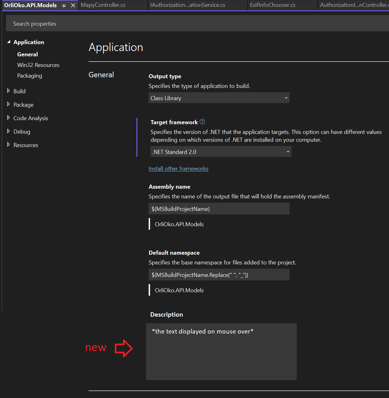 Show tooltip with project description in Solution Explorer · Issue #9134 · dotnet/project-system ...