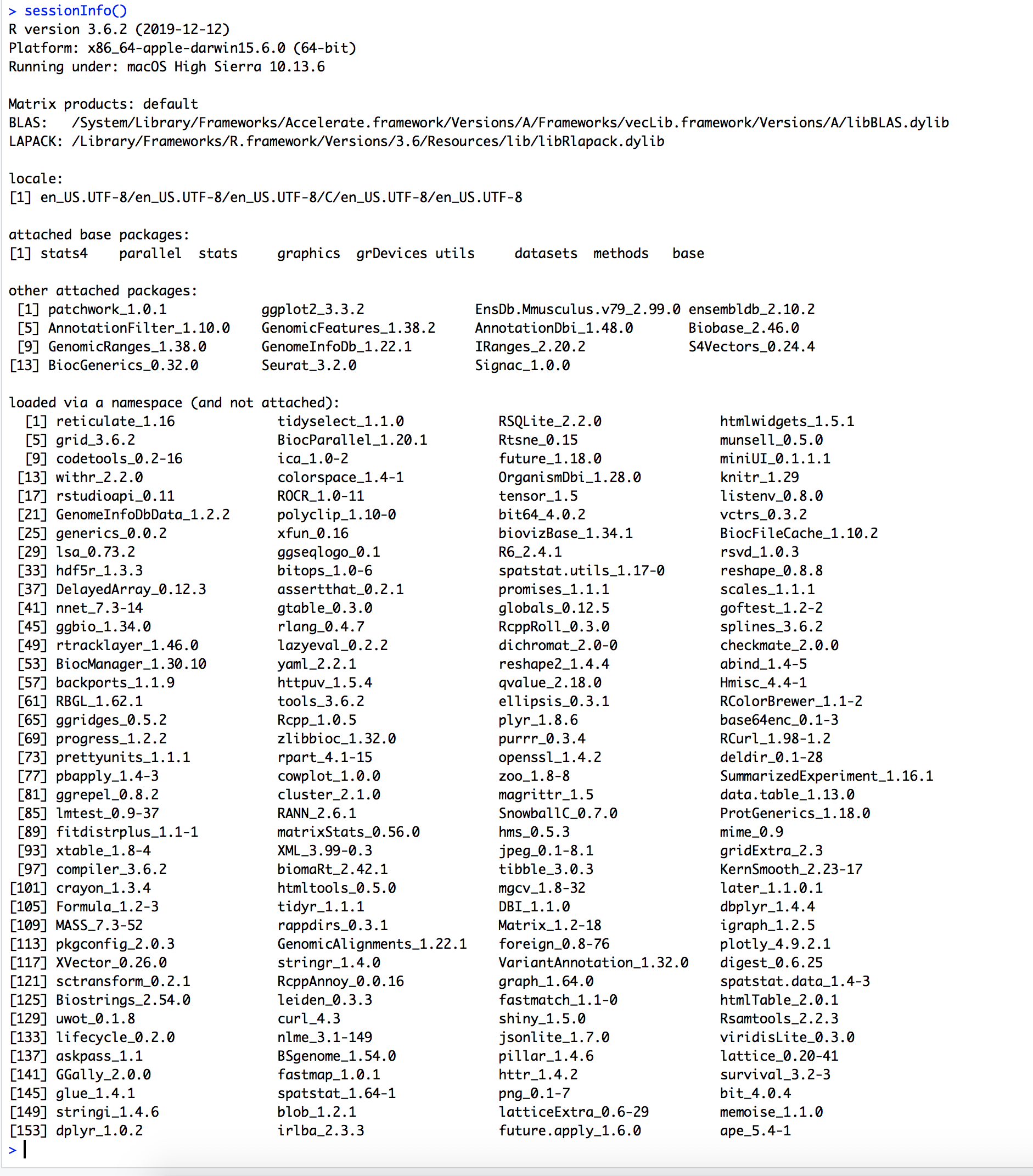 Following error crept up when running CreateChromatinAssay · Issue #232 · stuart-lab/signac · GitHub