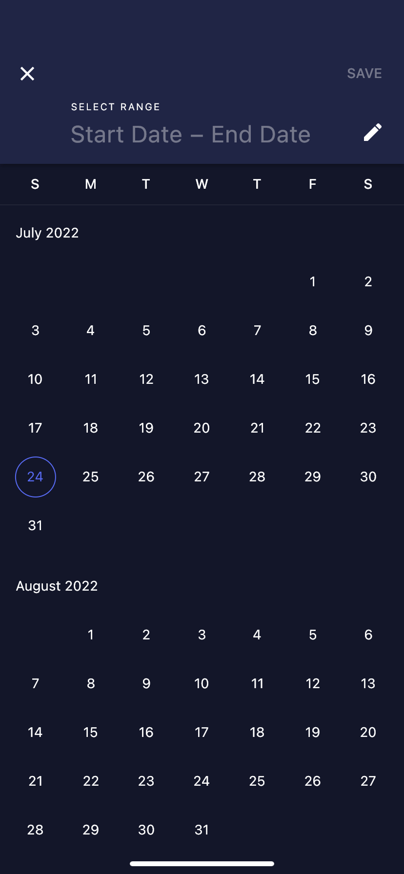 showDateRangePicker does not use onPrimary as the header text colour when using a dark theme ...
