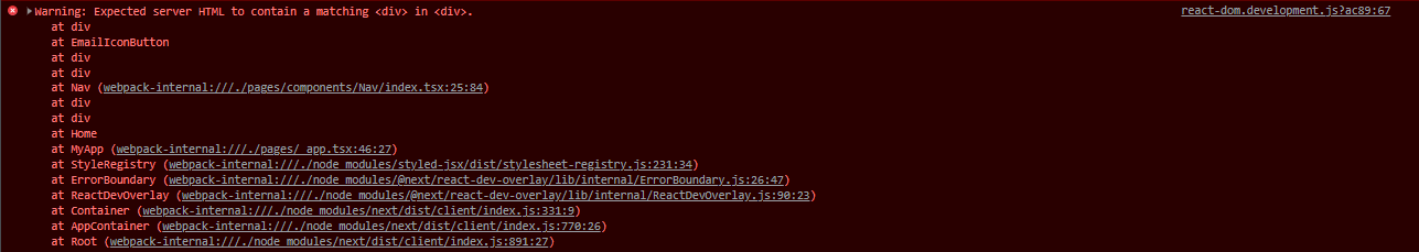 Nextjs: Expected server HTML to contain a matching in · Issue #254 · yocontra/react-responsive ...