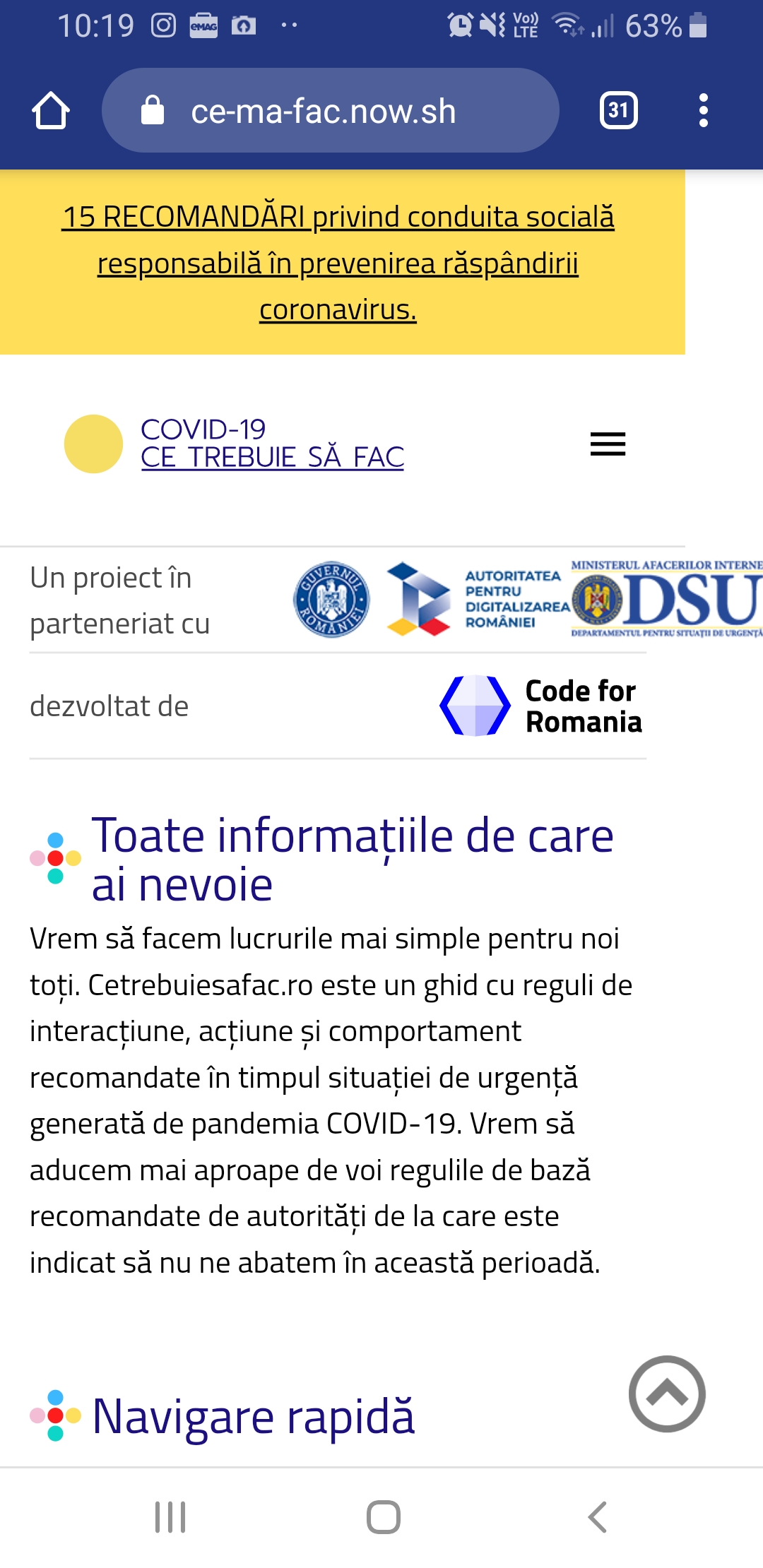 Header logos are too big on mobile · Issue #179 · code4romania/covid-19-ce-trebuie-sa-fac · GitHub