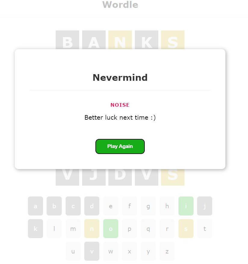 GitHub - Shivakarka/wordle-clone