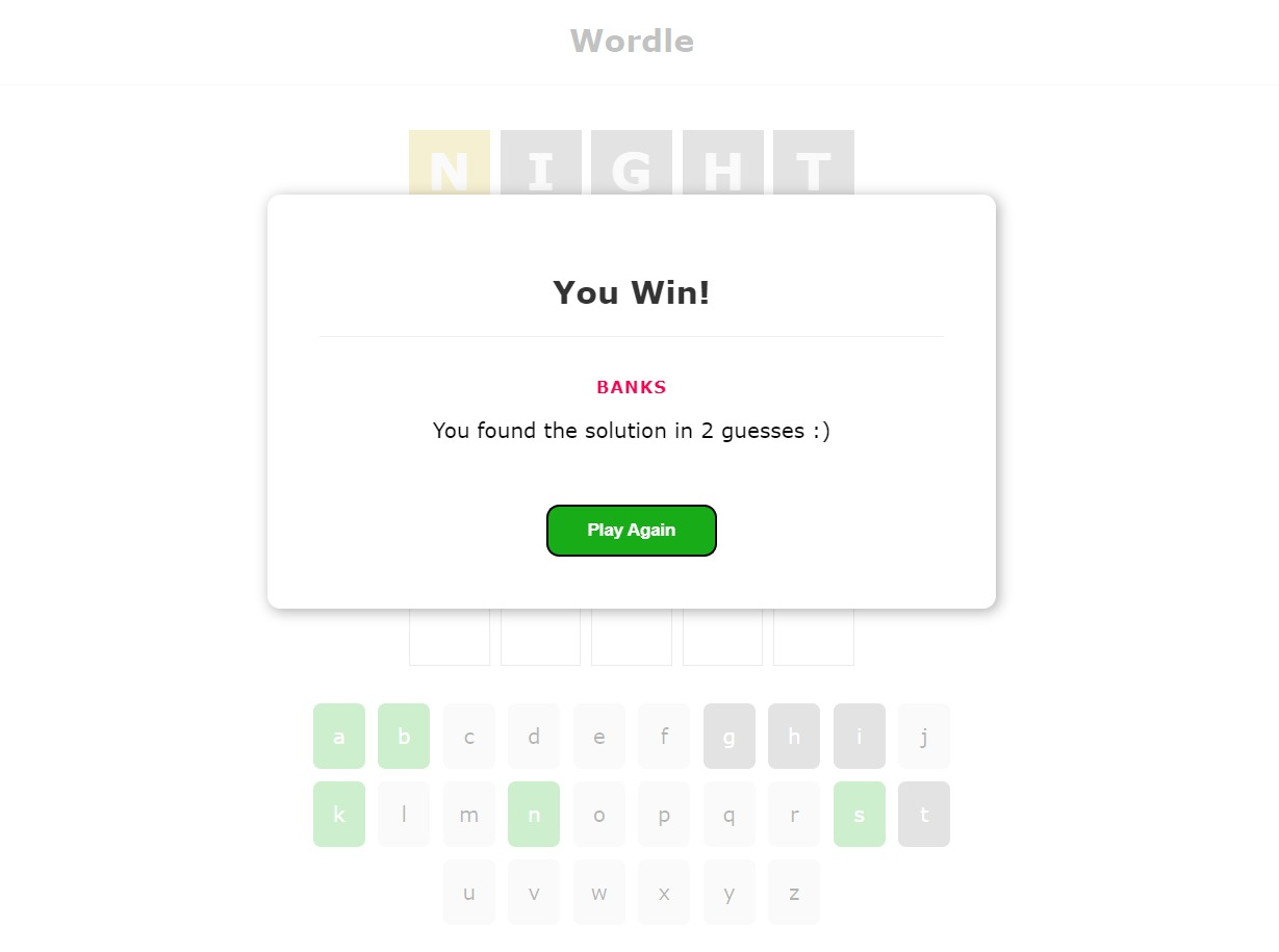 GitHub - Shivakarka/wordle-clone