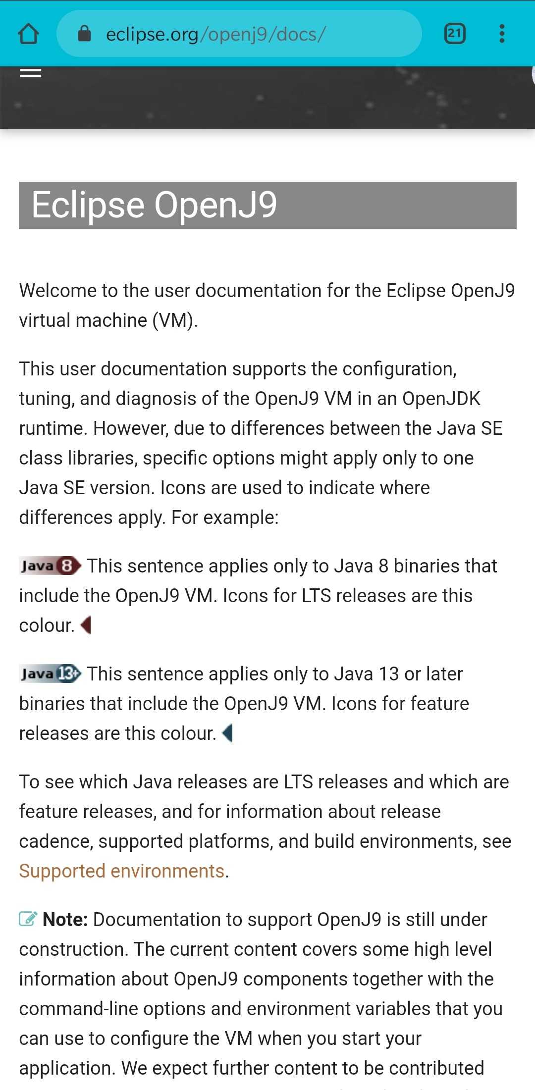 Docs website hamburger menu cut off on mobile · Issue #425 · eclipse-openj9/openj9-docs · GitHub