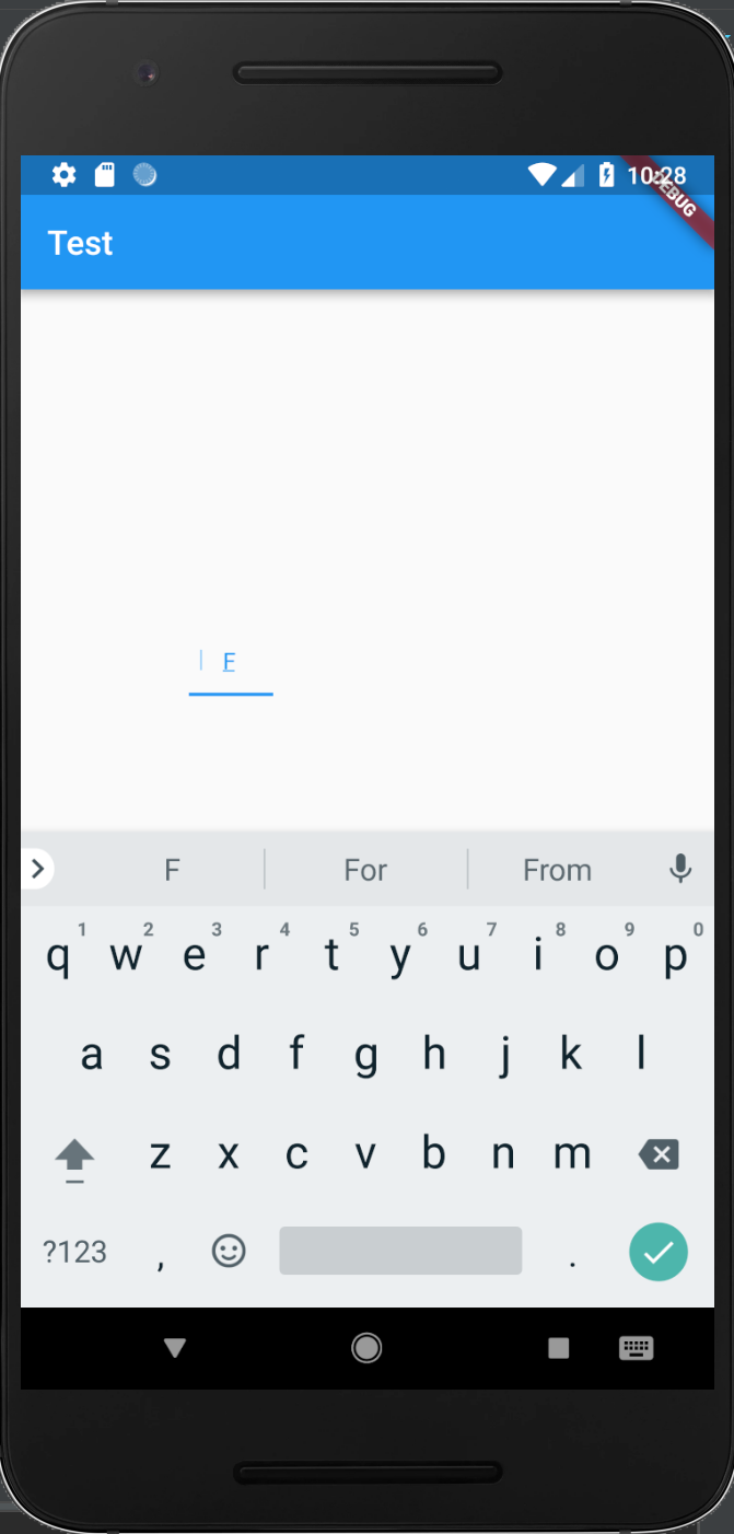 TextField blinking line bugs when using it as a child in SizedBox ...