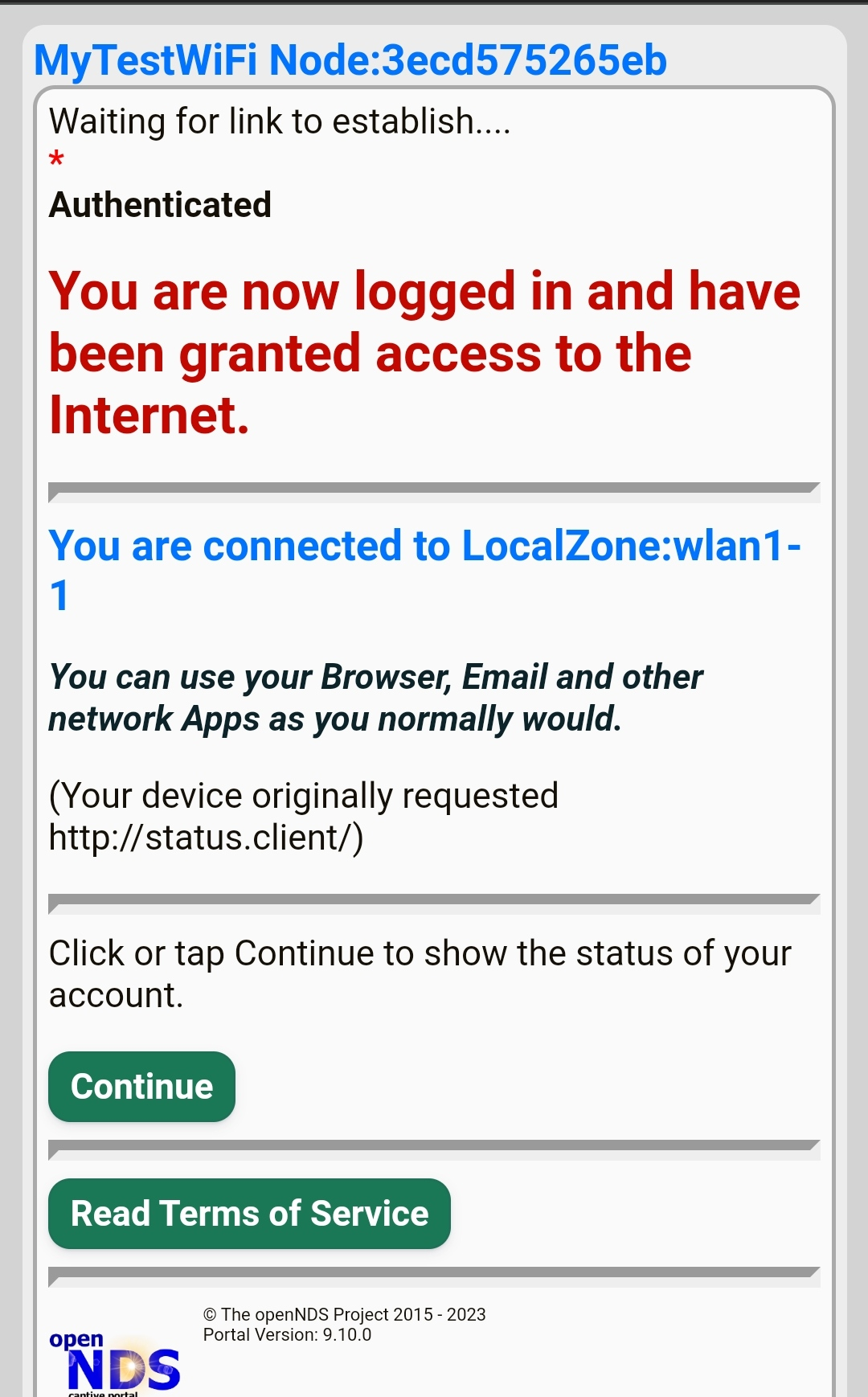 Unable to use FAS level 3 with openNDS · Issue #431 · openNDS/openNDS · GitHub