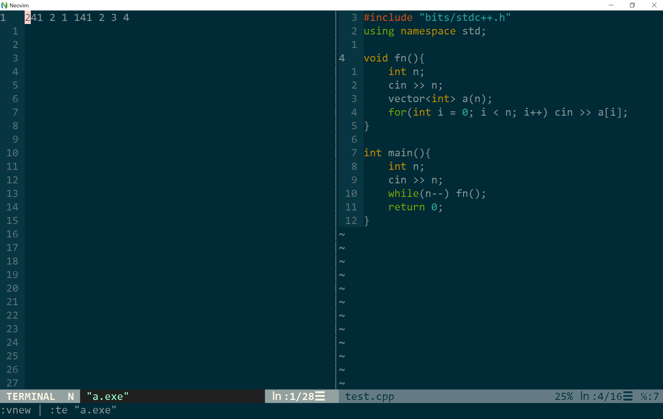 pasting into nvim terminal is ignoring newlines · Issue #14621 · neovim/neovim · GitHub