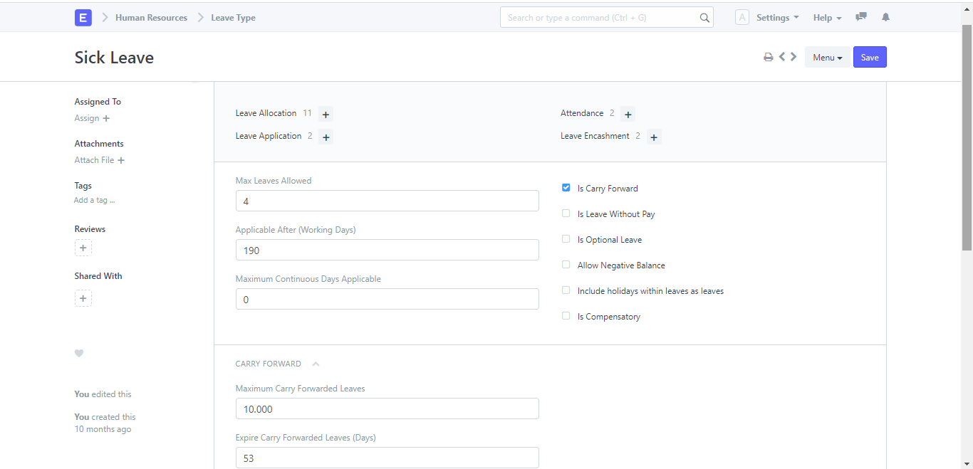 Carry forward leaves Issue · Issue #25039 · frappe/erpnext · GitHub