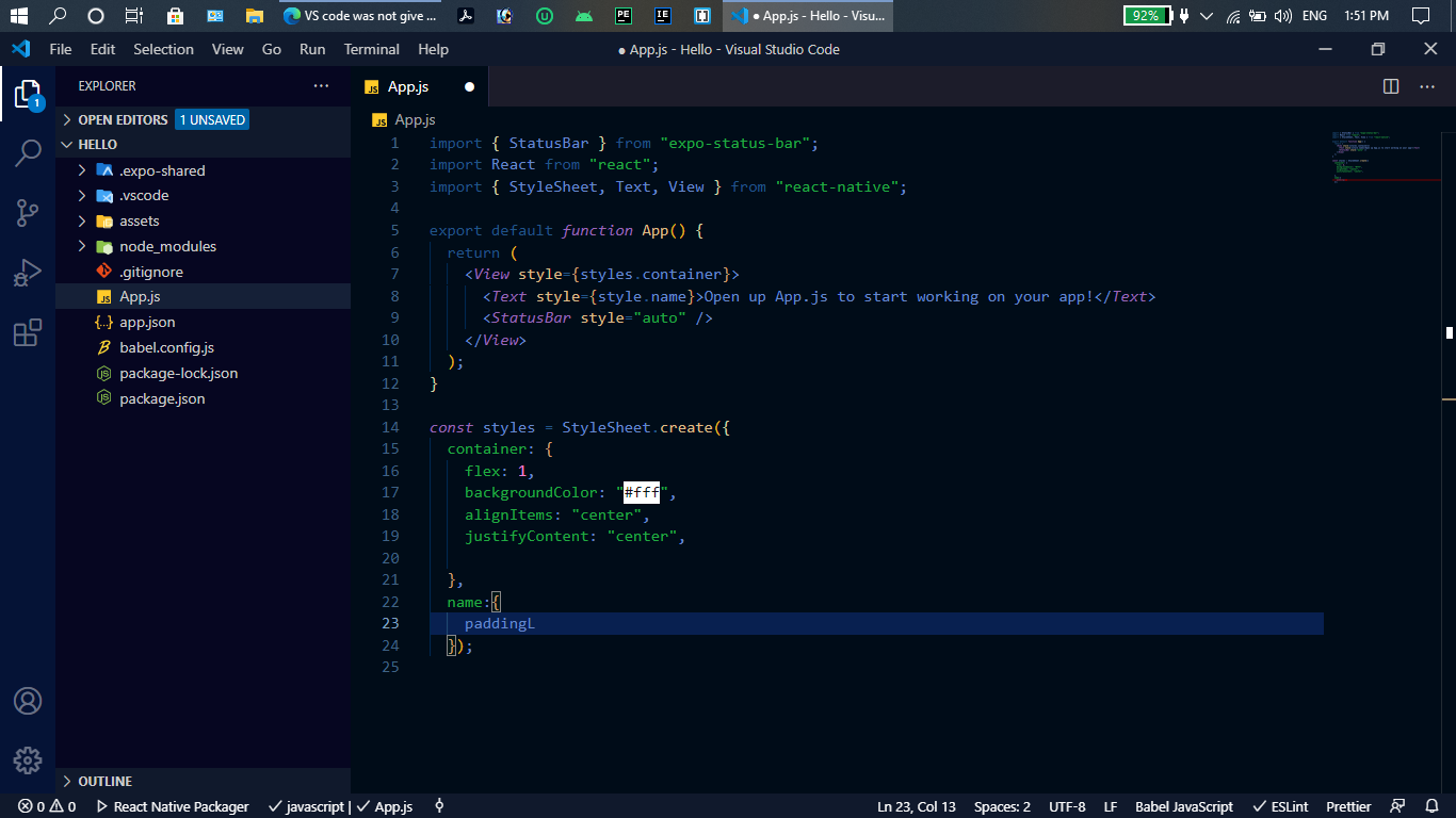 intellisense is not working in vs code · Issue #1493 · microsoft/vscode ...