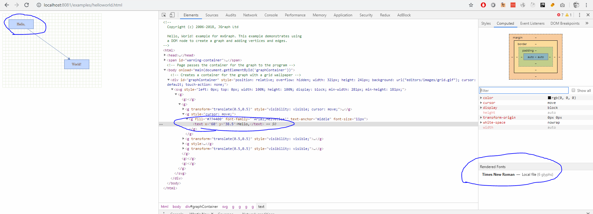 Default fontFamily not work at least on windows platform · Issue #351 · jgraph/mxgraph · GitHub