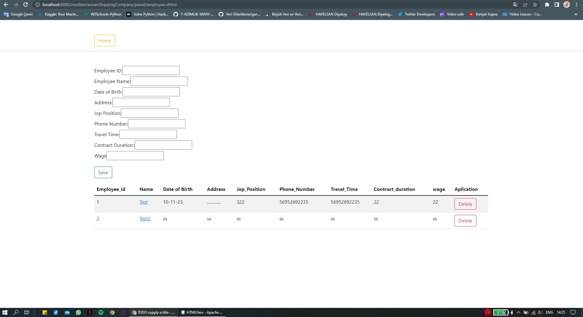 GitHub - ercankayahusnu/mediterraneanShippingCompany: The first web ...