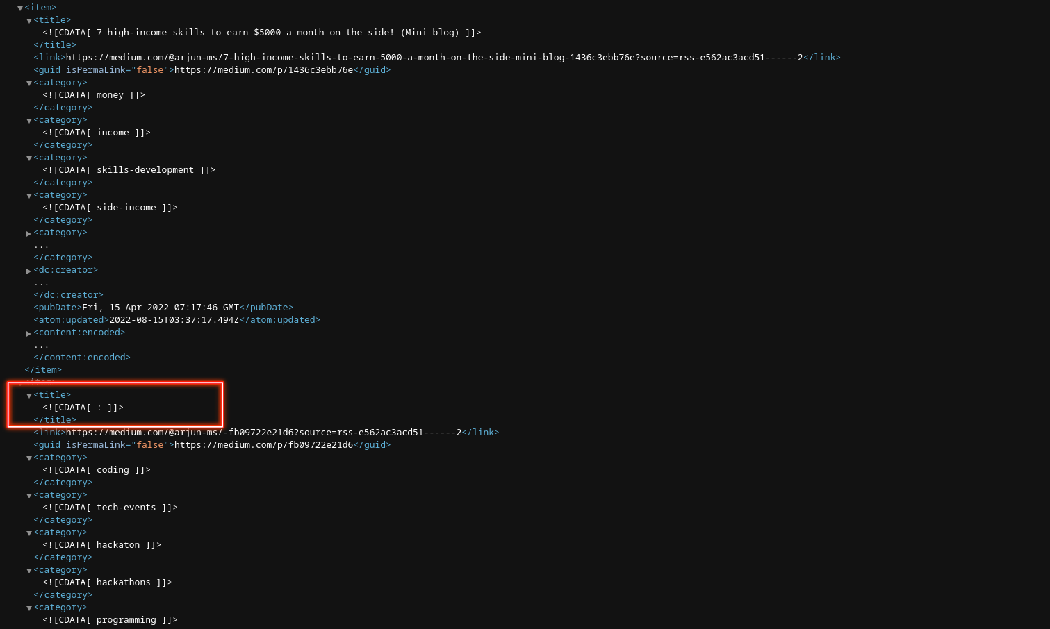 [Bug]: Not fetching fancy font of medium blog title · Issue #178 · gautamkrishnar/blog-post ...