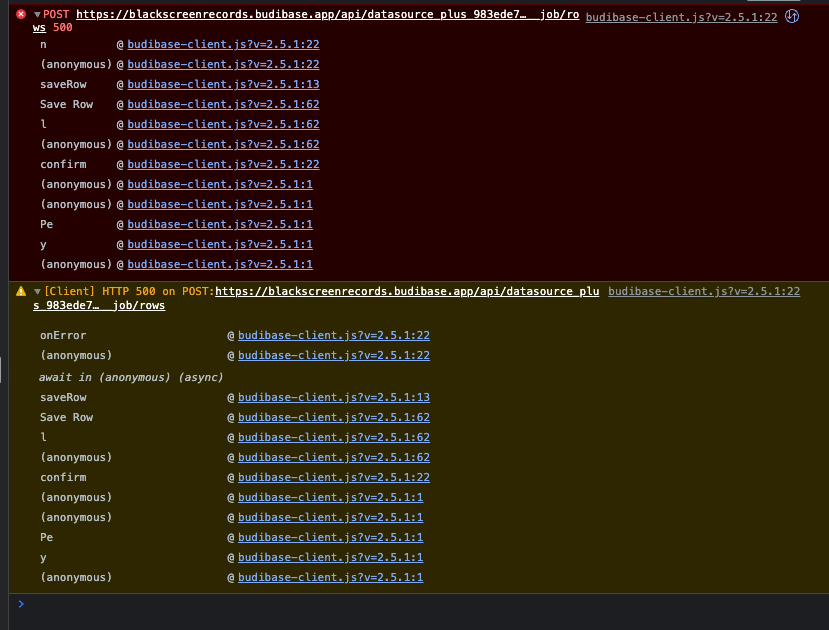 [BUDI-6845] From one moment to another no row will be added to the PostgreSQL database · Issue ...