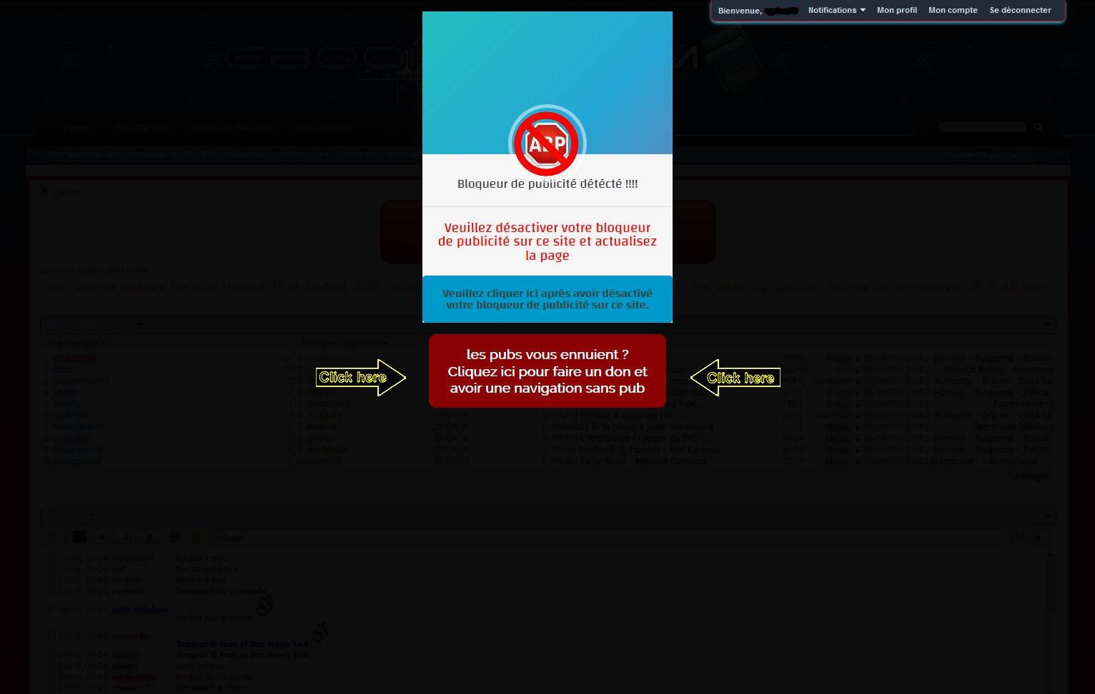 Does not work on http://www.ebookdz.com/forum/forum.php · Issue #4408 · reek/anti-adblock-killer ...