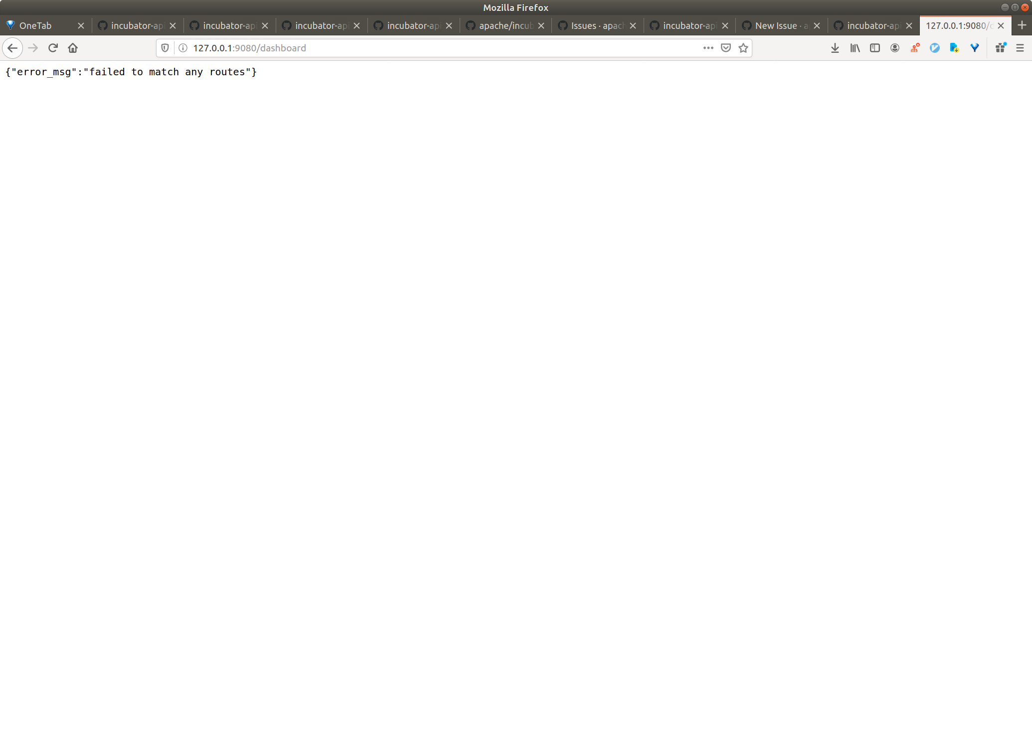 [question] How To Connect This Dashboard To A Dev Apisix Process · Issue 321 · Apache Apisix