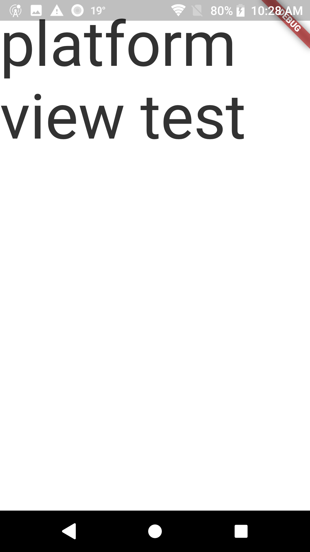 [Android]PlatformView with transparent background on native side produces wrong view · Issue ...