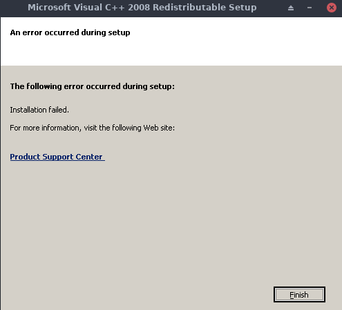 vcrun2008 installation fails · Issue #1702 · Winetricks/winetricks · GitHub