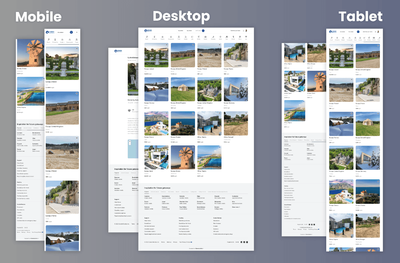 GitHub - SammyLeths/condo-rentals: Condo Rentals is a real estate ...