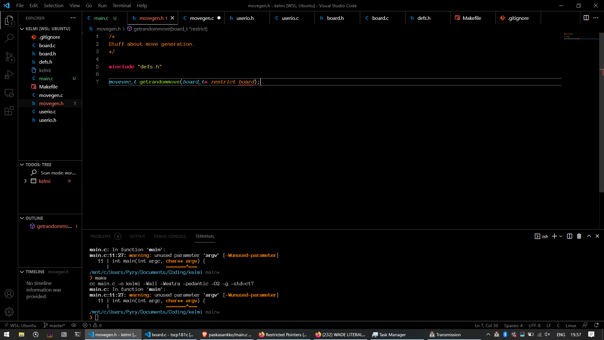 Intellisense not regognizing restrict keyword in c · Issue #135098 · microsoft/vscode · GitHub