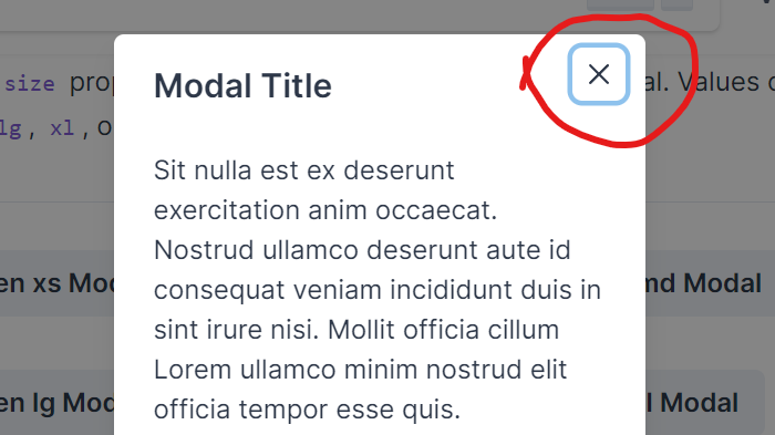 Remove focus on modal close button when opened · Issue #4840 · chakra-ui/chakra-ui · GitHub