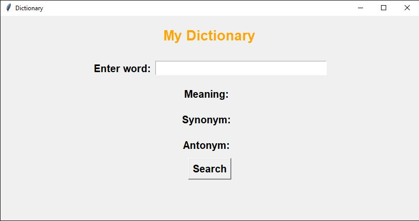 GitHub - ananya-gta/English-Dictionary-App: This is an interactive English dictionary which will ...
