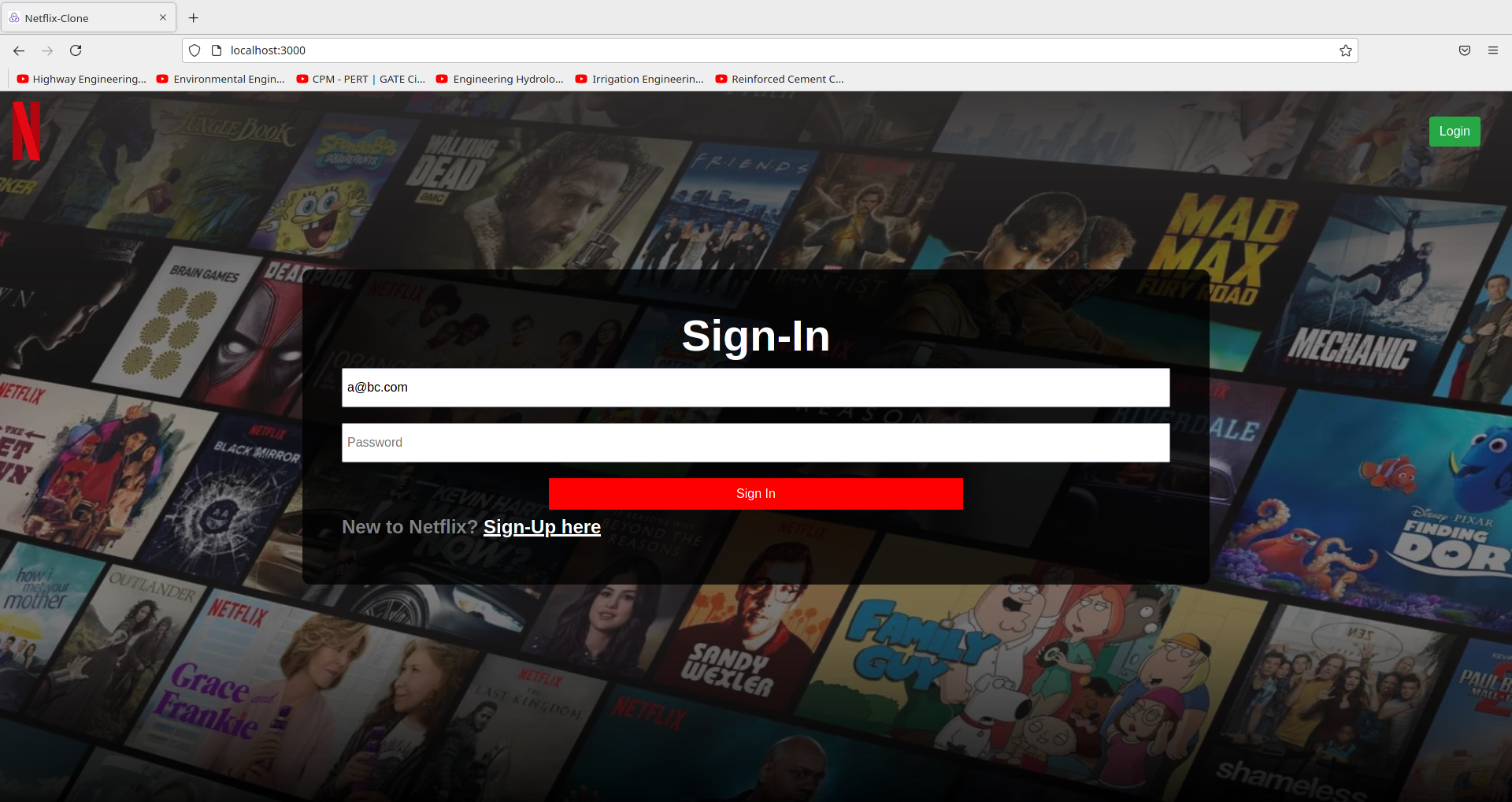 GitHub - ujjwalkirti/netflix-clone
