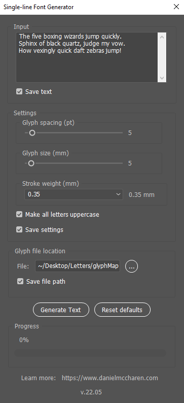 GitHub - cepheicephei/single-line-font-generator-for-ai