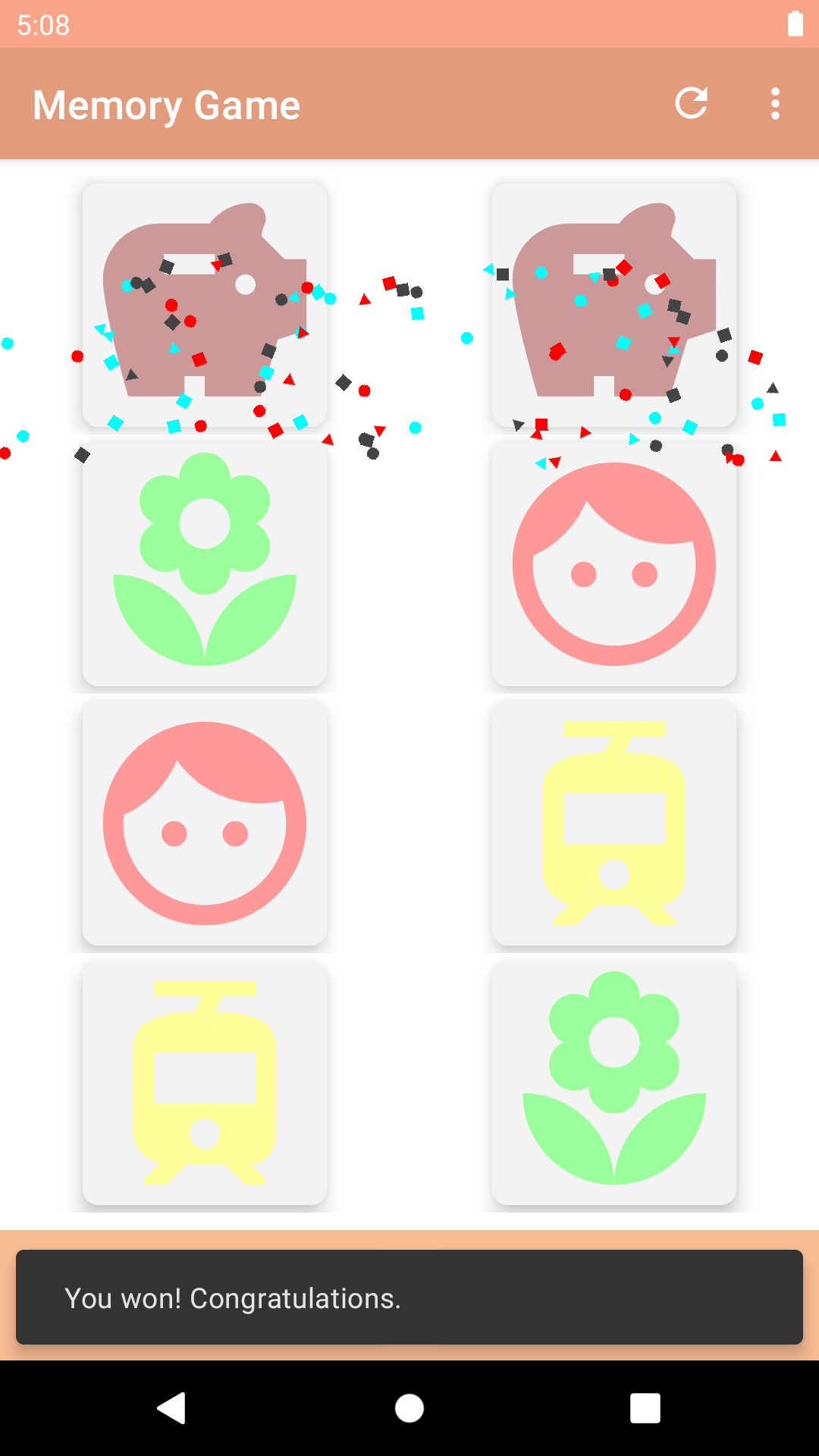 GitHub - geekjeeyoung/kotlin-memory_game: [Kotlin] Card Matching Android App