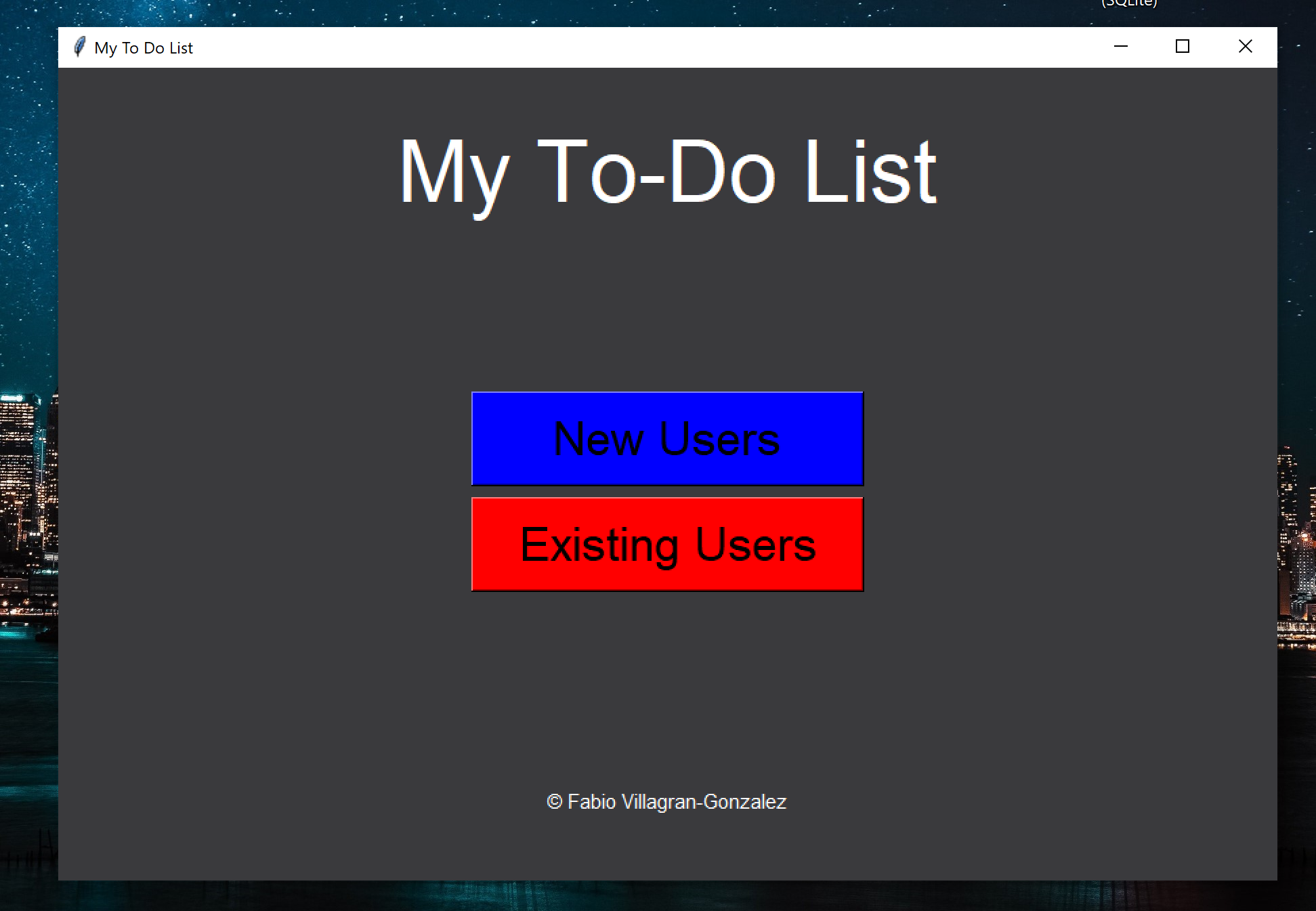 GitHub - fabiovillagran/to_do_list: My personal to-do list GUI application
