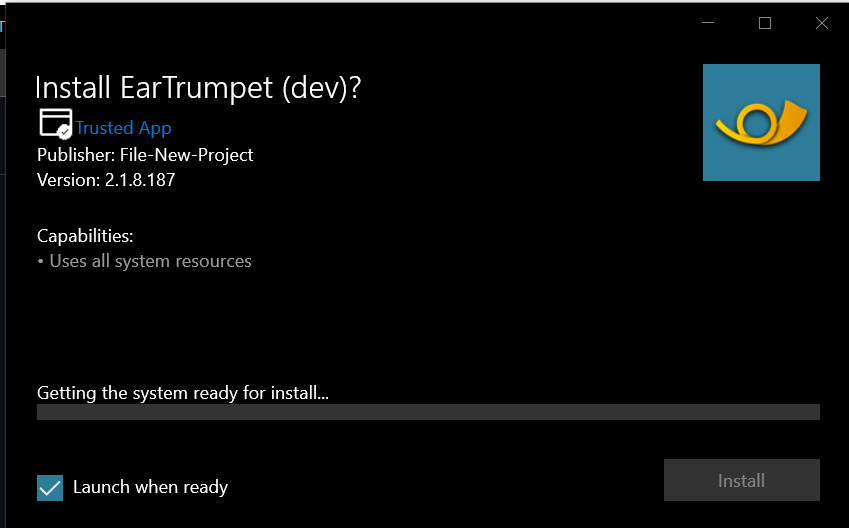 Can't install EarTrumpet developer build, Azure storage down · Issue #876 · File-New-Project ...