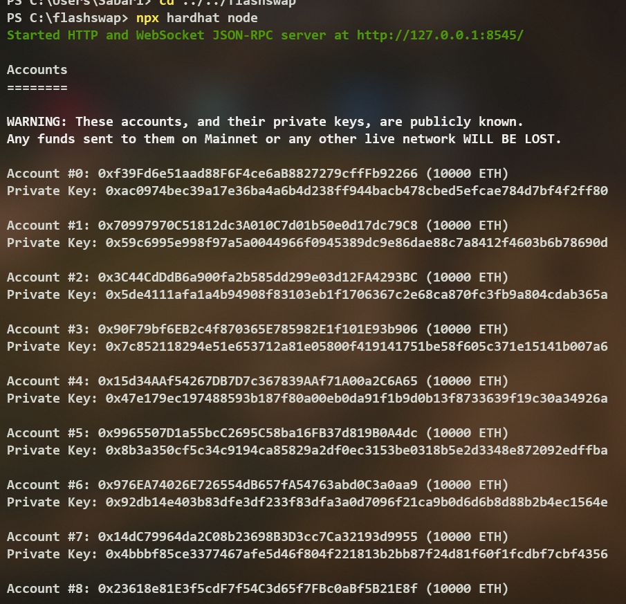 GitHub - SabariGanesh-K/FlashSwap-Arbitrage: Performing a arbitrage ...