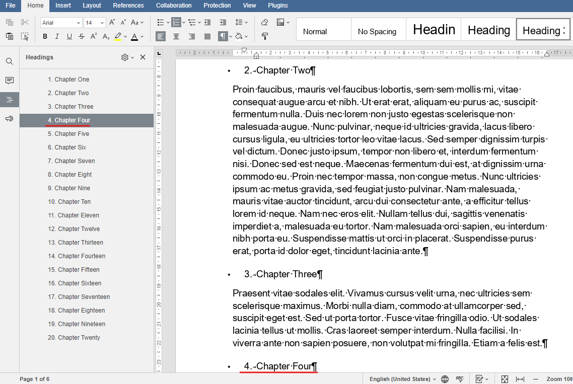 Navigation menu disposes selected header in the bottom · Issue #2027 · ONLYOFFICE/DocumentServer ...