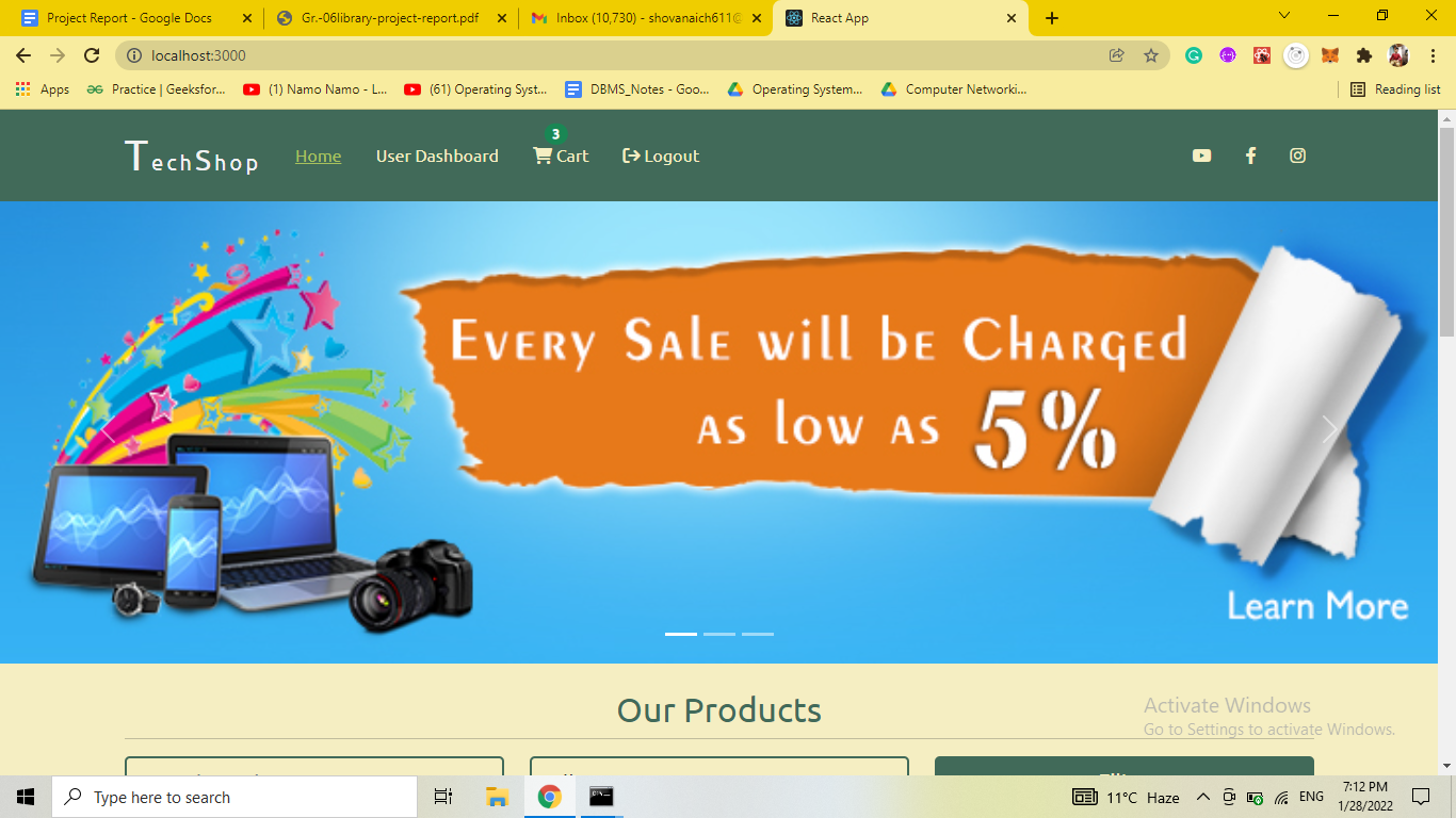 GitHub - shovan99/TechShop