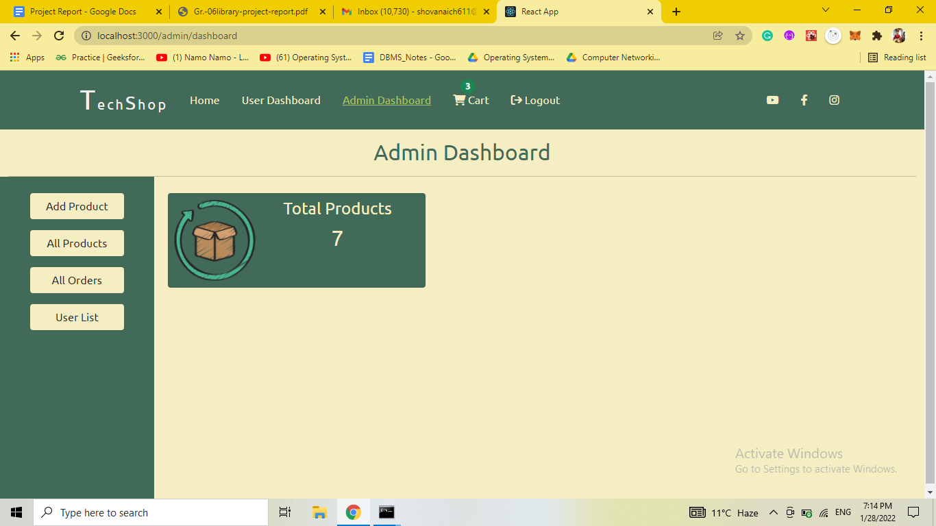 GitHub - shovan99/TechShop