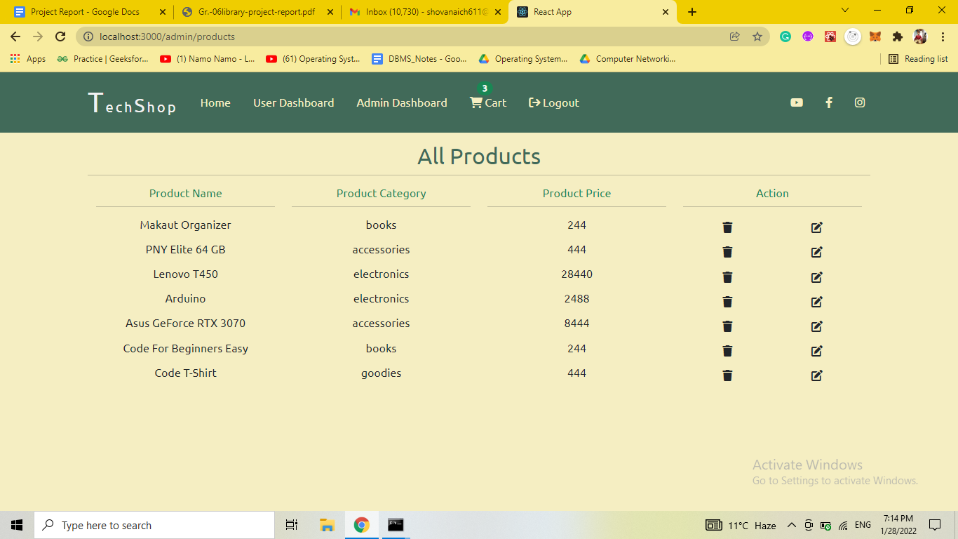 GitHub - shovan99/TechShop