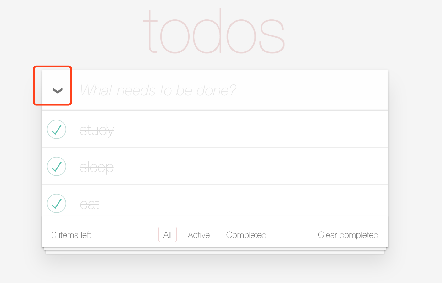 Can not find completeAll checkbox in todomvc · Issue #2488 · reduxjs/redux · GitHub