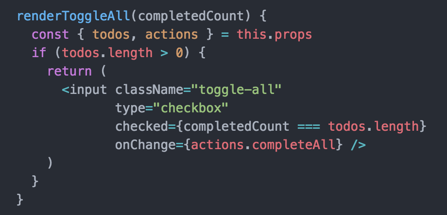 Can not find completeAll checkbox in todomvc · Issue #2488 · reduxjs/redux · GitHub