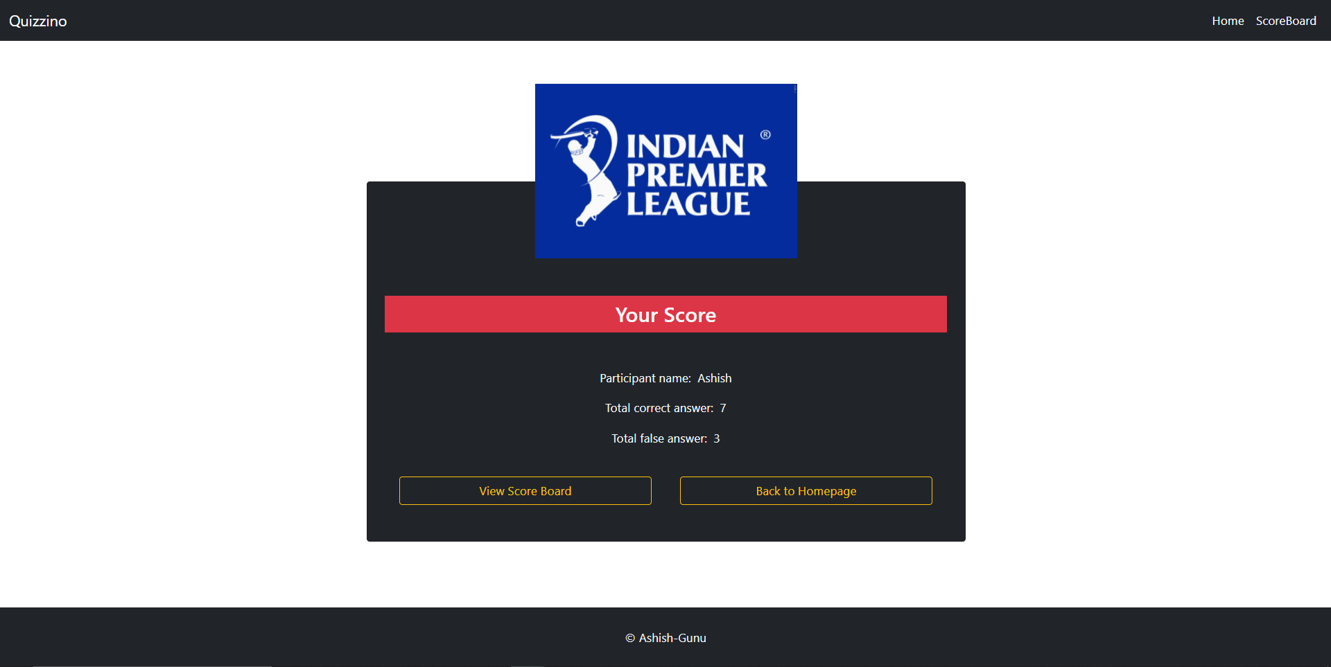 GitHub - Ashishkumaraswamy/Quizzino