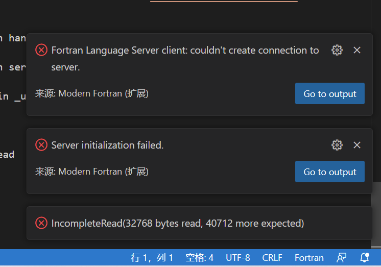 Server initialization failed. · Issue #275 · fortran-lang/fortls · GitHub