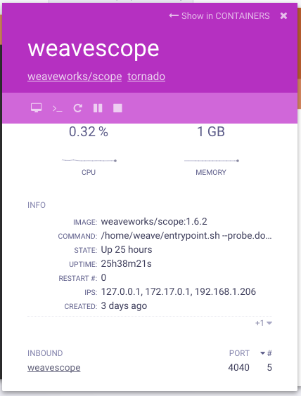 scope container growing memory usage · Issue #2780 · weaveworks/scope · GitHub