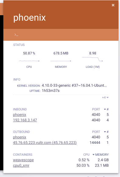 scope container growing memory usage · Issue #2780 · weaveworks/scope · GitHub
