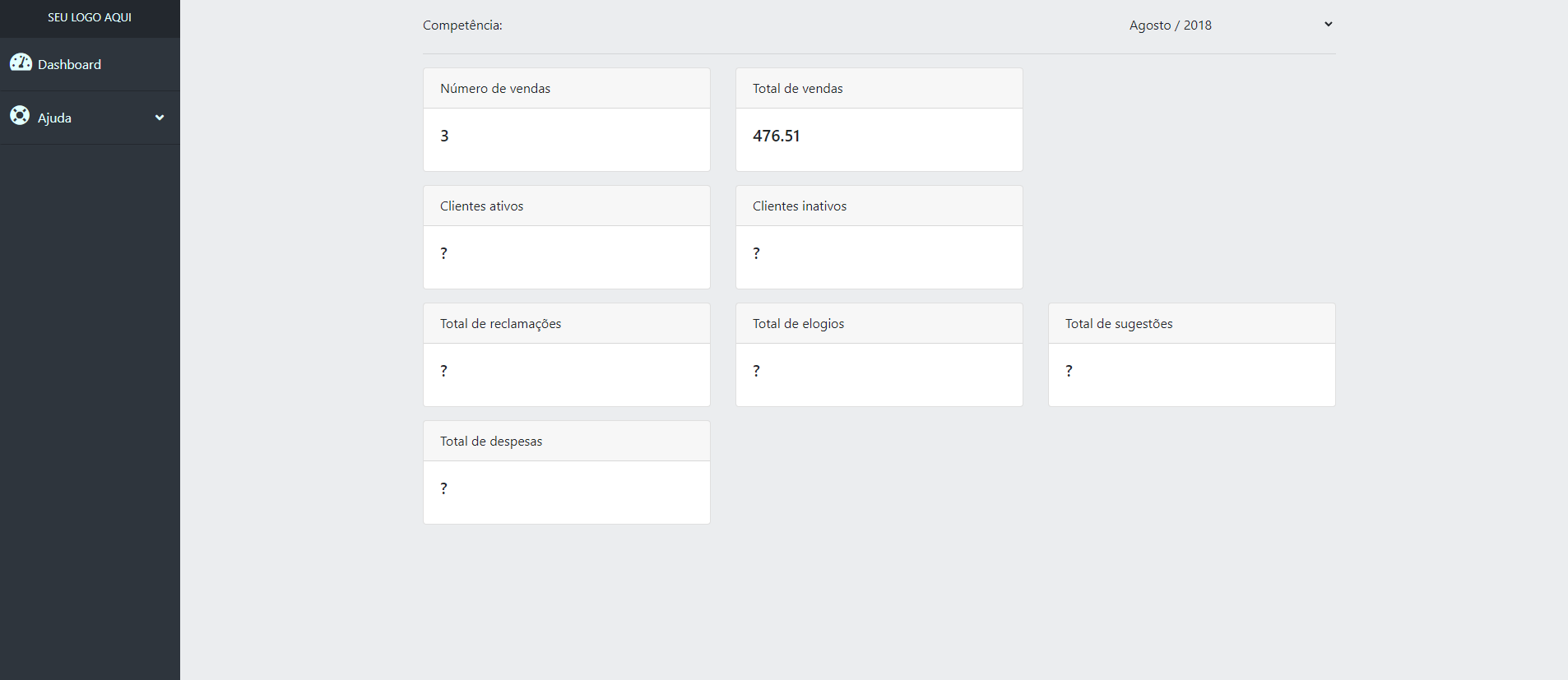 GitHub - pereiraelionai/app_dashboard: Aplicação criada utilizando Ajax ...