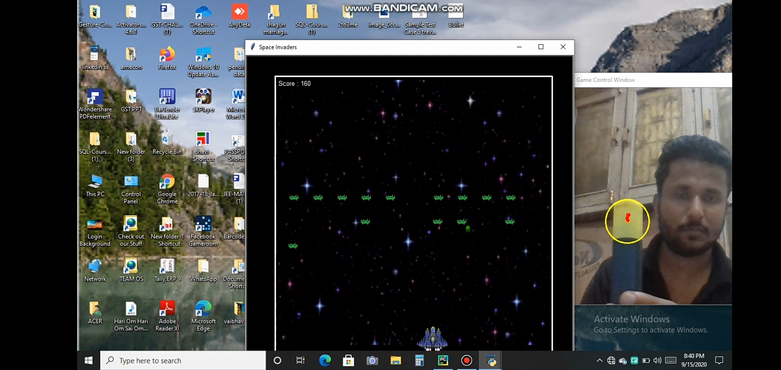 Images · Issue 1 · Vaibhhav7860space Invaders Game In Python Using Object Tracking Opencv · Github