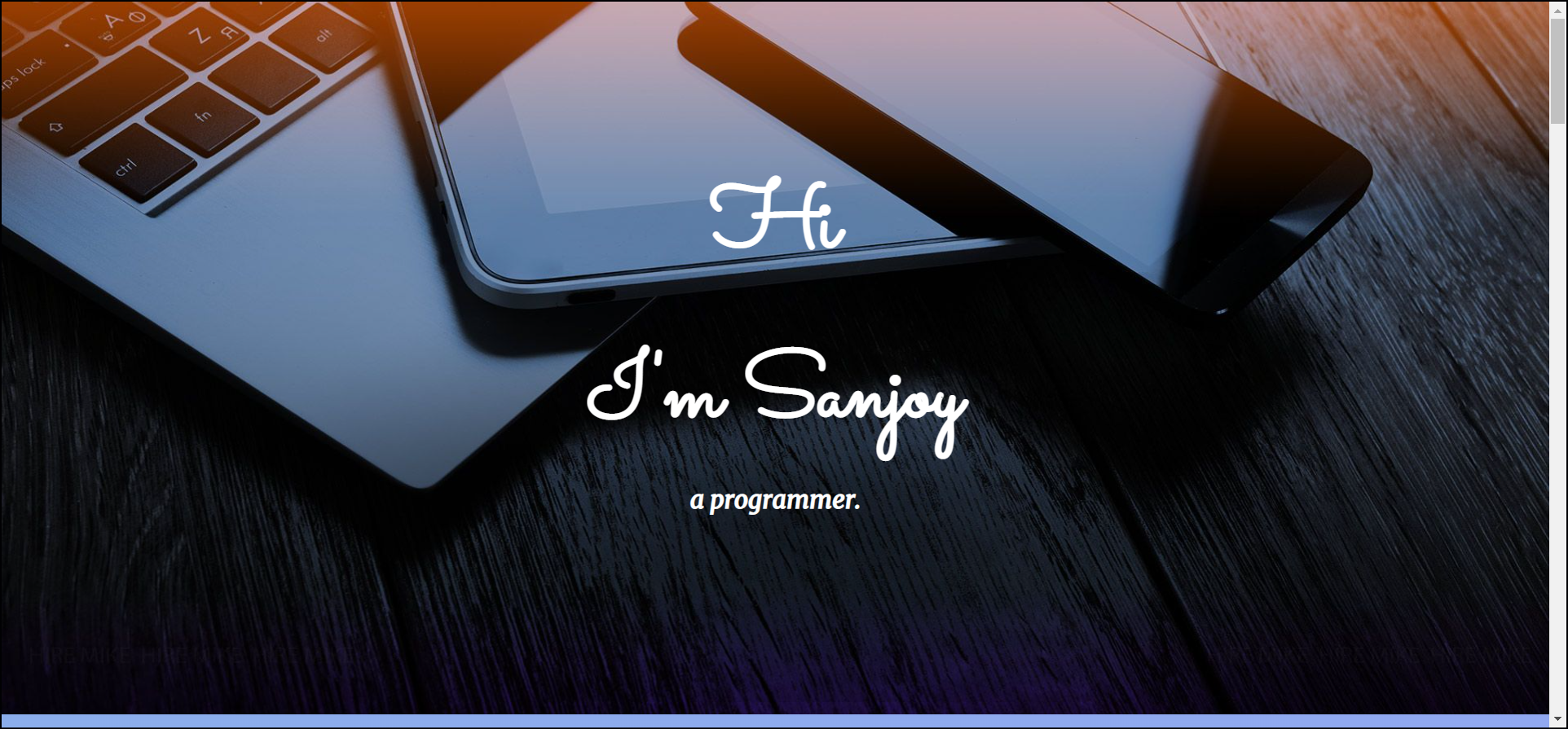 GitHub - Sanjoy-Chattopadhay/Portfolio-website: My portfolio page is actually describing my ...