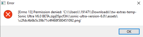 Software Gives Error After Selecting/Dropping Zip File · Issue #8 ...