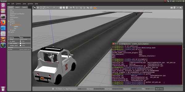GitHub - amithachari/EmergencyBrakingSimulation: Ran the vehicle and ...