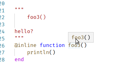 Docstring broken when macro present before function def · Issue #1680 · julia-vscode/julia ...