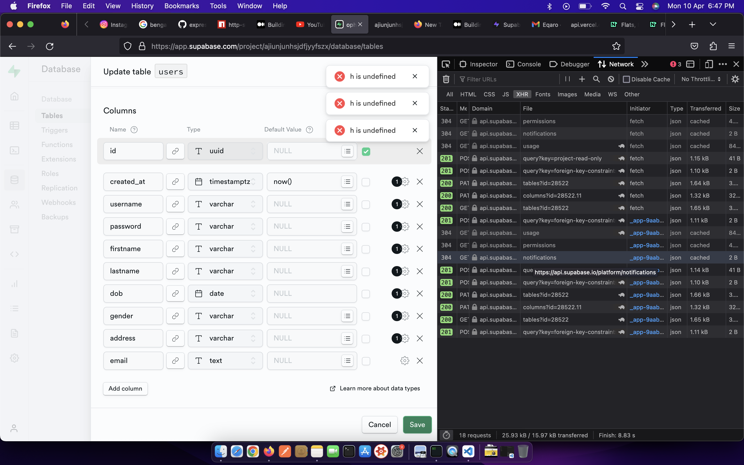 Wrong toast messaging · Issue #13576 · supabase/supabase · GitHub