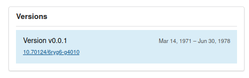 Landing page: show version DOIs as links to doi.org by max-moser · Pull Request #2025 ...