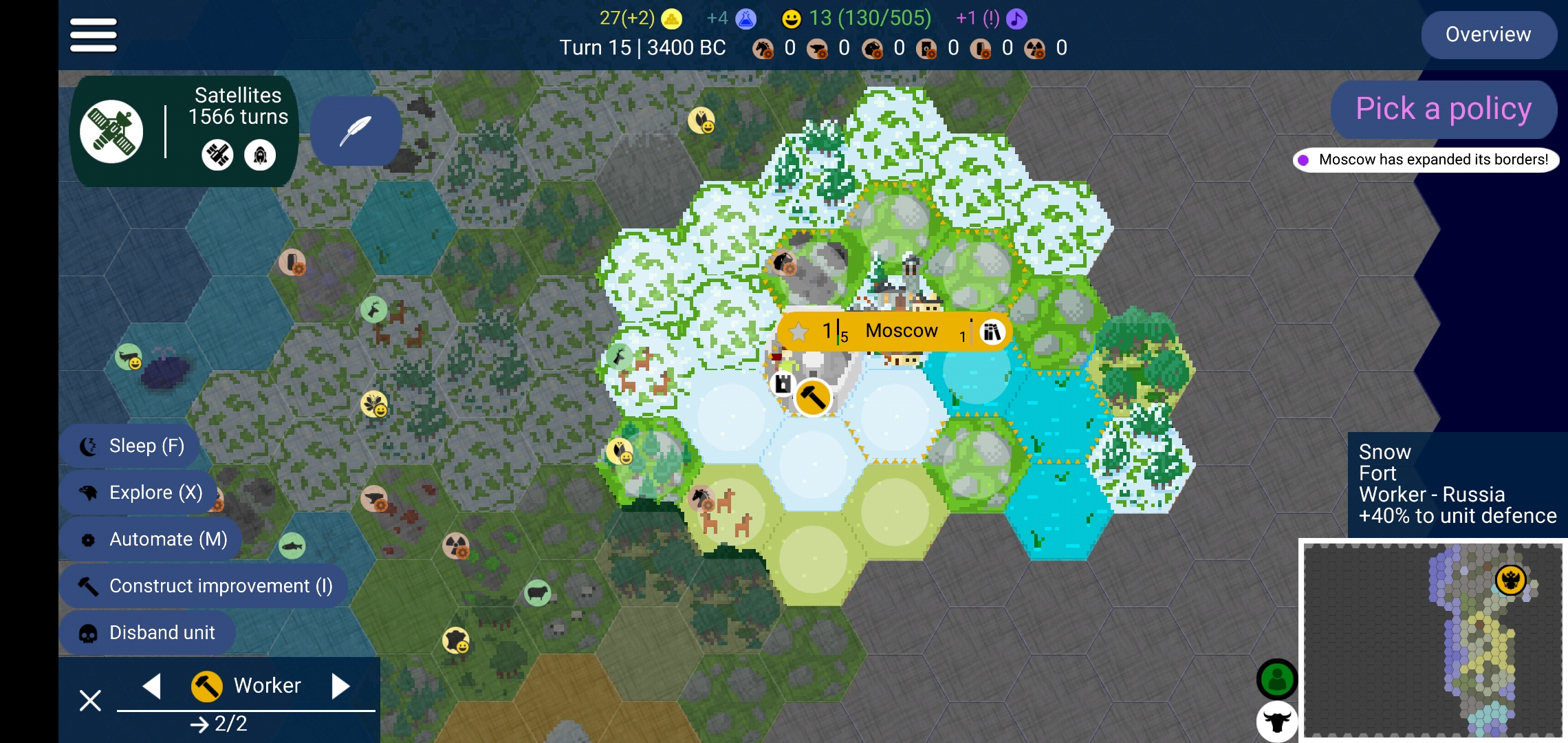 remove ability to improve and modify tiles outside of player territory ...